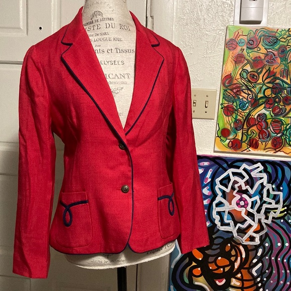 Jackets & Coats | Vintage Red Light Jacket | Poshmark